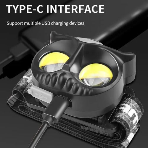 Налобний ліхтар Police WT208-2COB (white+red)